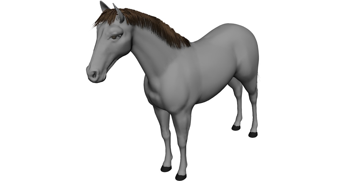 Horse 3D Model - 3D CAD Browser