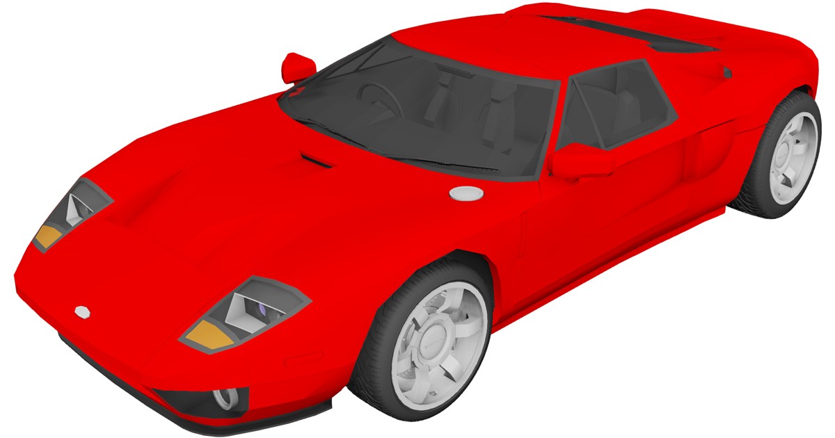 Ford GT 3D Model - 3D CAD Browser