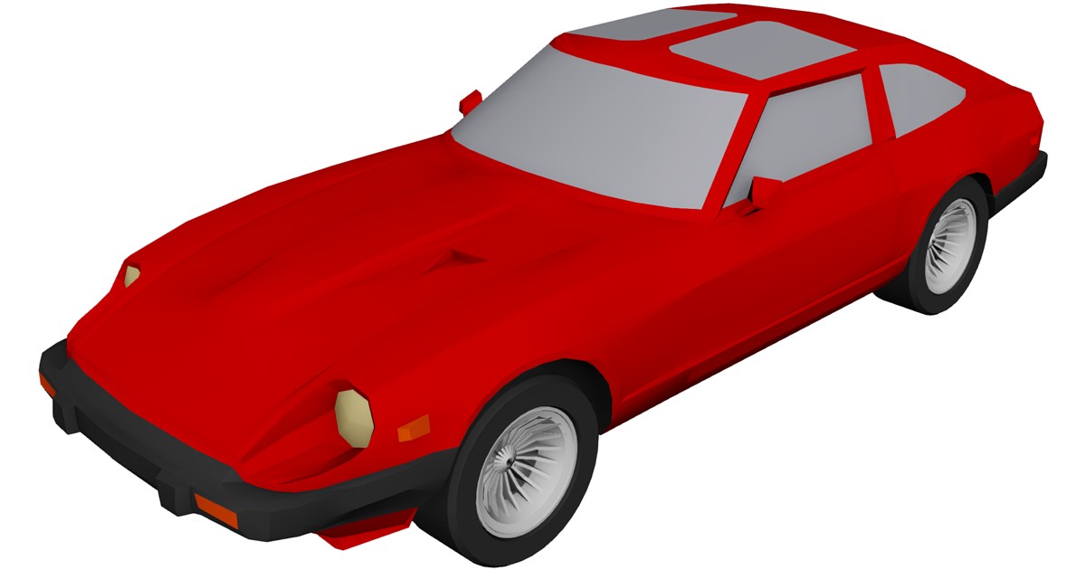 Nissan 280ZX 3D Model (1982) - 3D CAD Browser