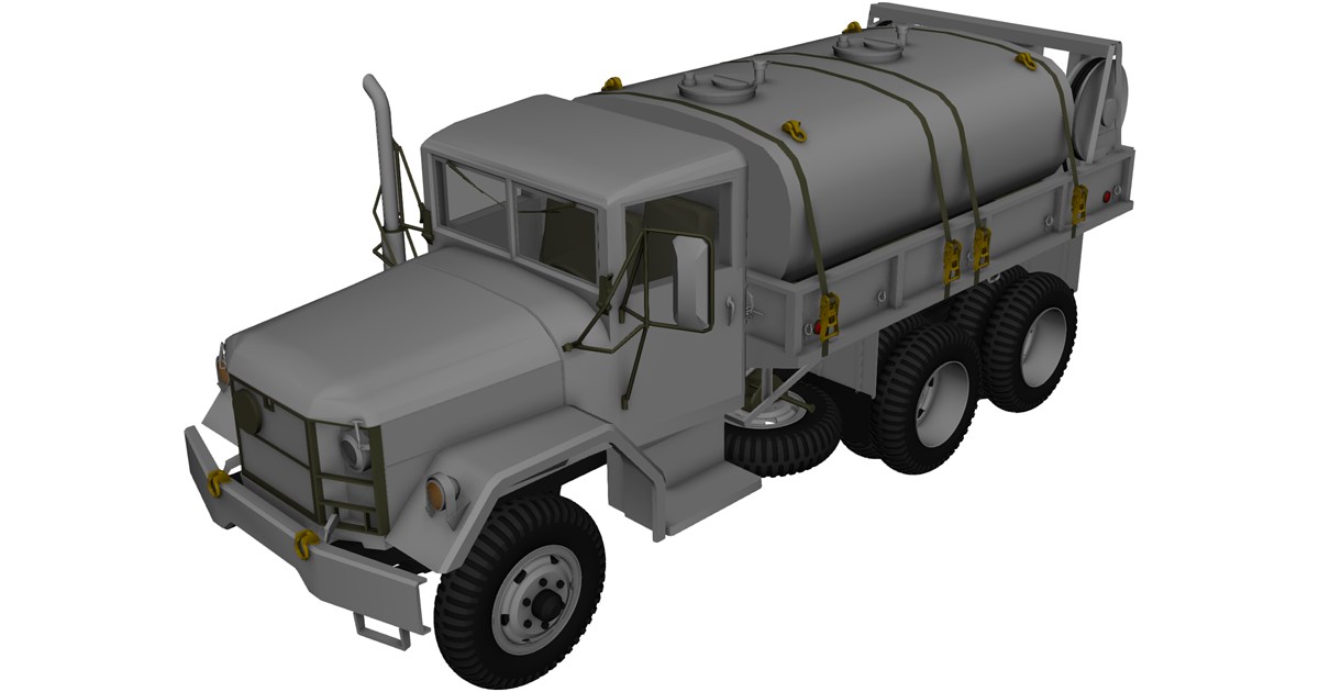 M35A2 3D Model - 3D CAD Browser