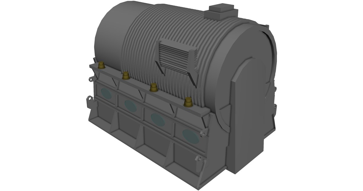 Generator 3D Model - 3D CAD Browser