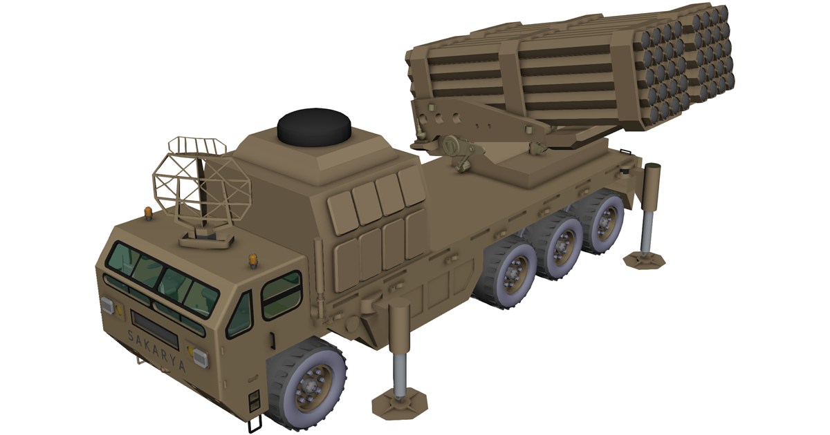 T-122 Sakarya 3D Model - 3D CAD Browser