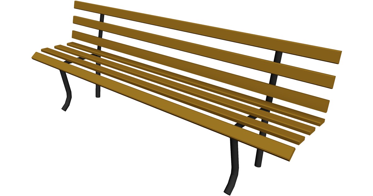 Bench 3D Model - 3D CAD Browser