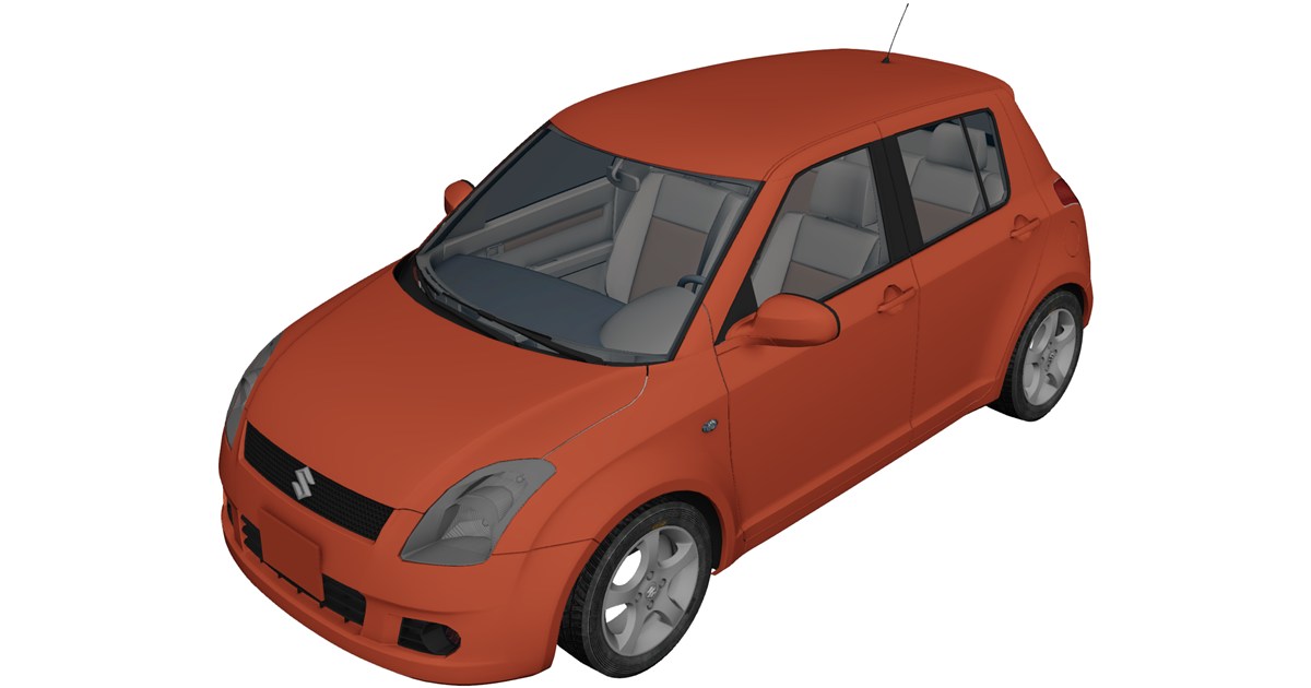 Suzuki Swift 3D Model - 3D CAD Browser