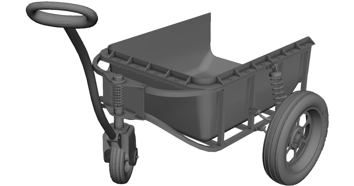 Cart CAD Model - 3D CAD Browser