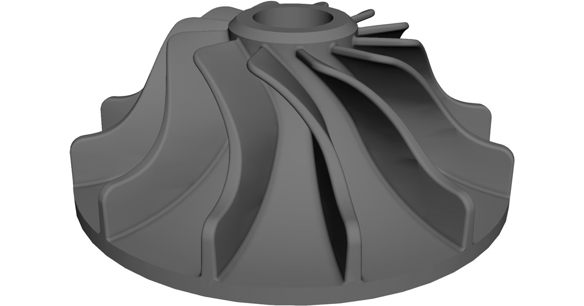 Impeller CAD Model - 3D CAD Browser