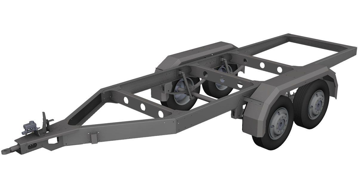 Trailer CAD Model - 3D CAD Browser