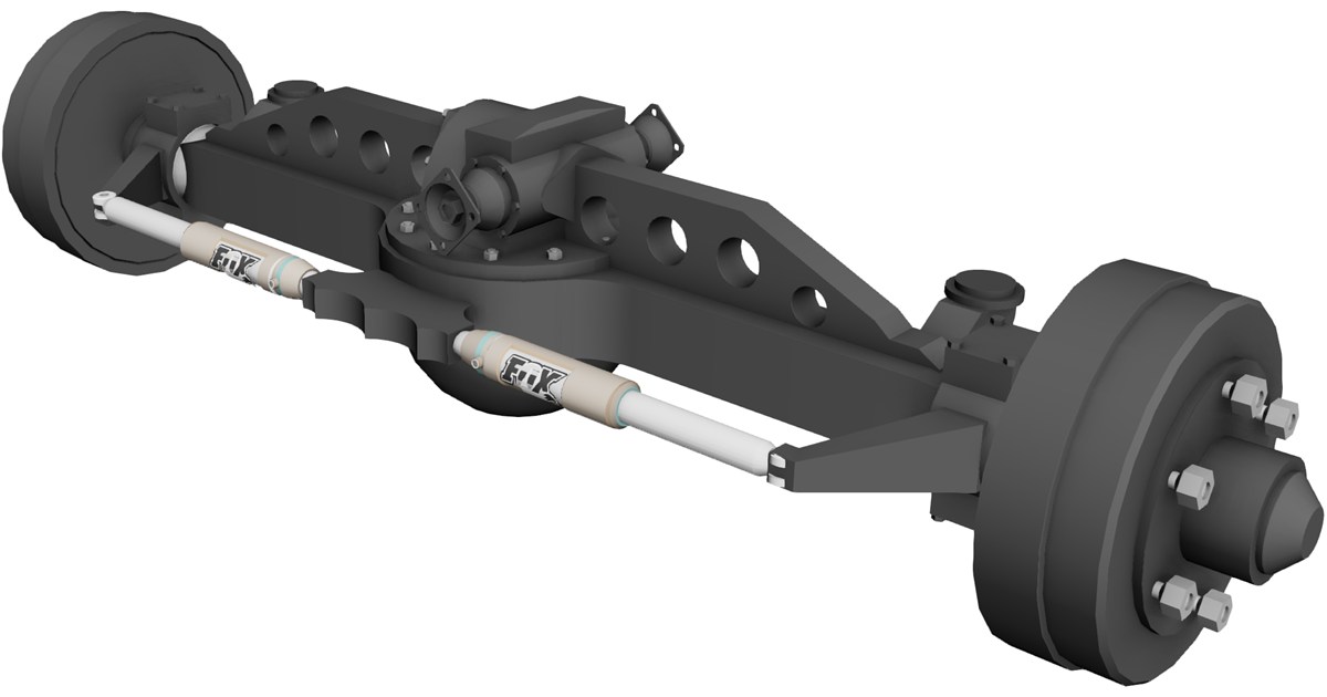 Rockwell Truck Axle 3D Model - 3D CAD Browser