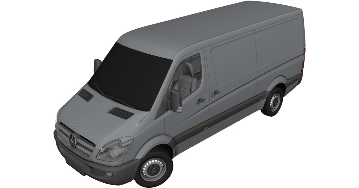 Mercedes-Benz Sprinter 3D Model - 3D CAD Browser