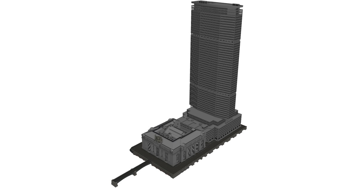 Metlife Tower 3D Model - 3D CAD Browser