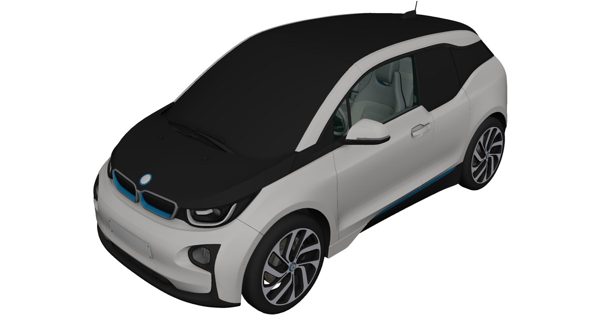 BMW i3 3D Model (2014) - 3D CAD Browser