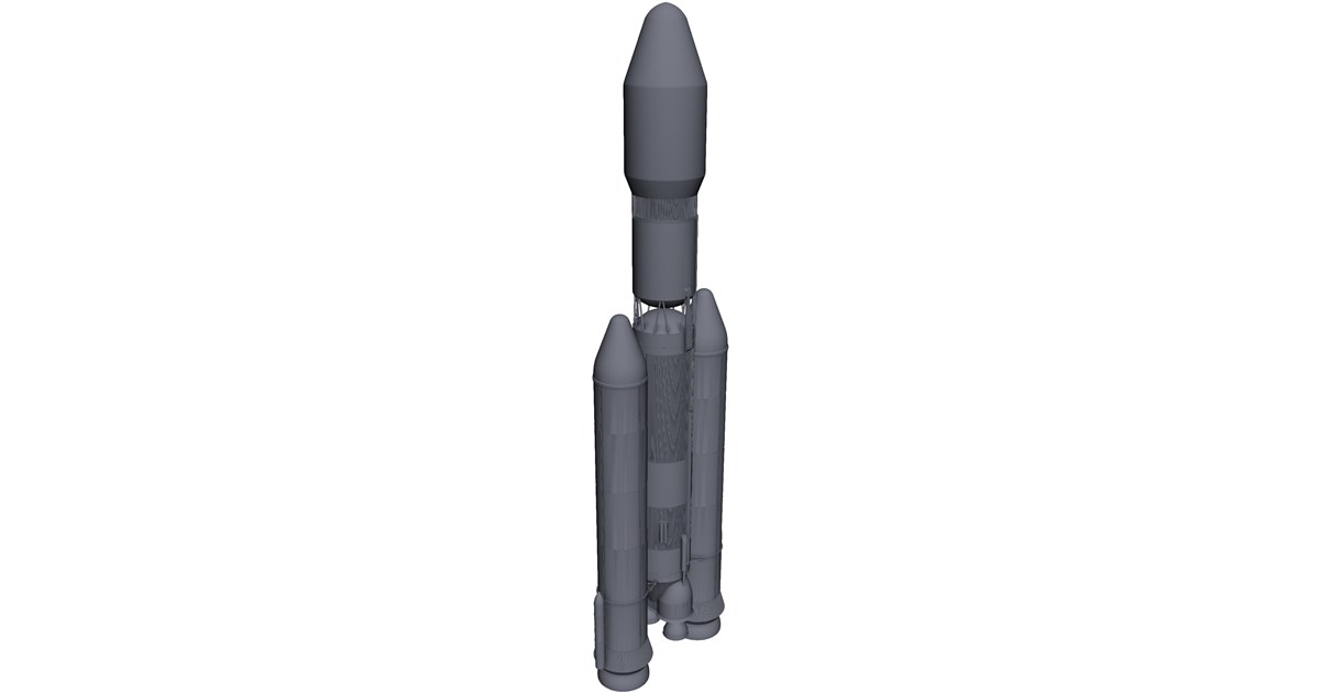 GSLV Mk III CAD Model - 3D CAD Browser
