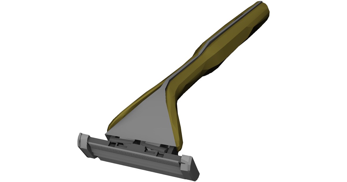 Razor 3D Model - 3D CAD Browser