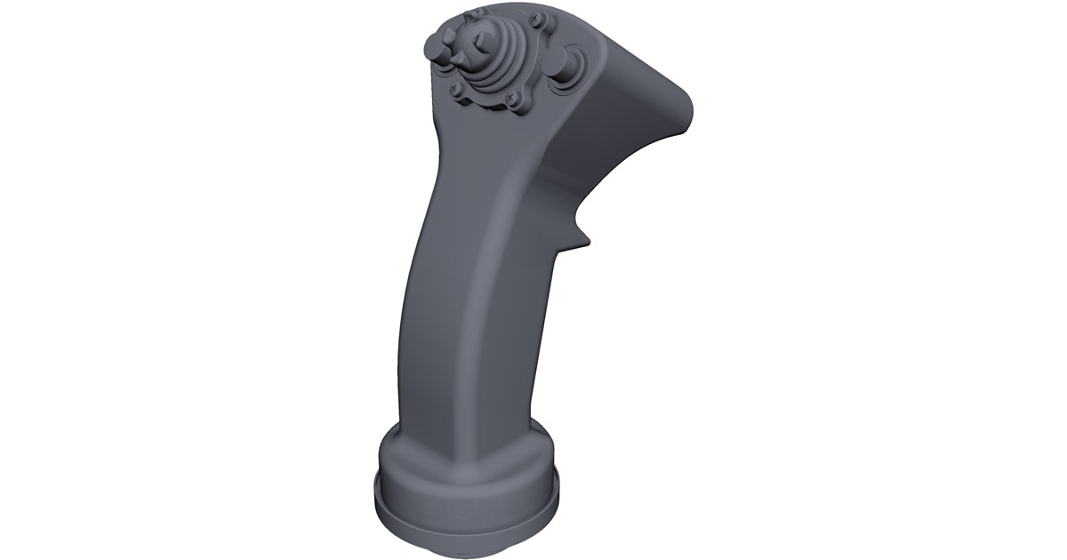 Joystick CAD Model - 3D CAD Browser