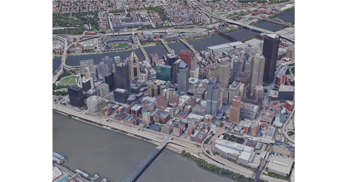 Pittsburgh City, PA, USA 3D Model (2019) - 3D CAD Browser