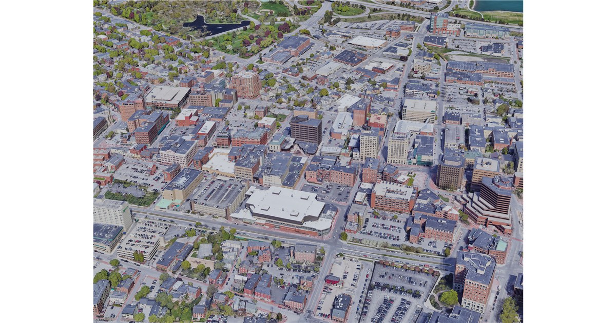 Portland City, ME, USA 3D Model (2019) - 3D CAD Browser