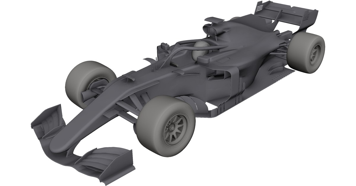 Mercedes Formula One CAD Model - 3D CAD Browser