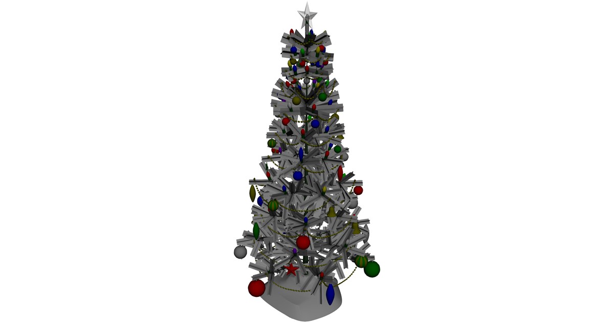 Christmas Tree 3D Model - 3D CAD Browser