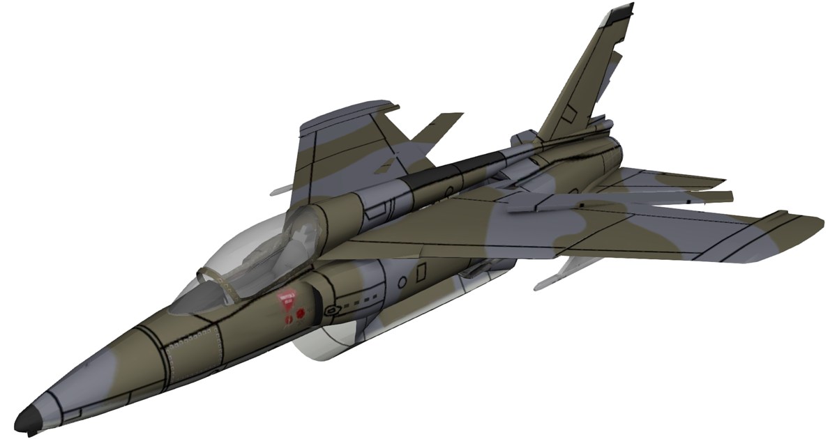 Folland Gnat Mk1 3D Model - 3D CAD Browser