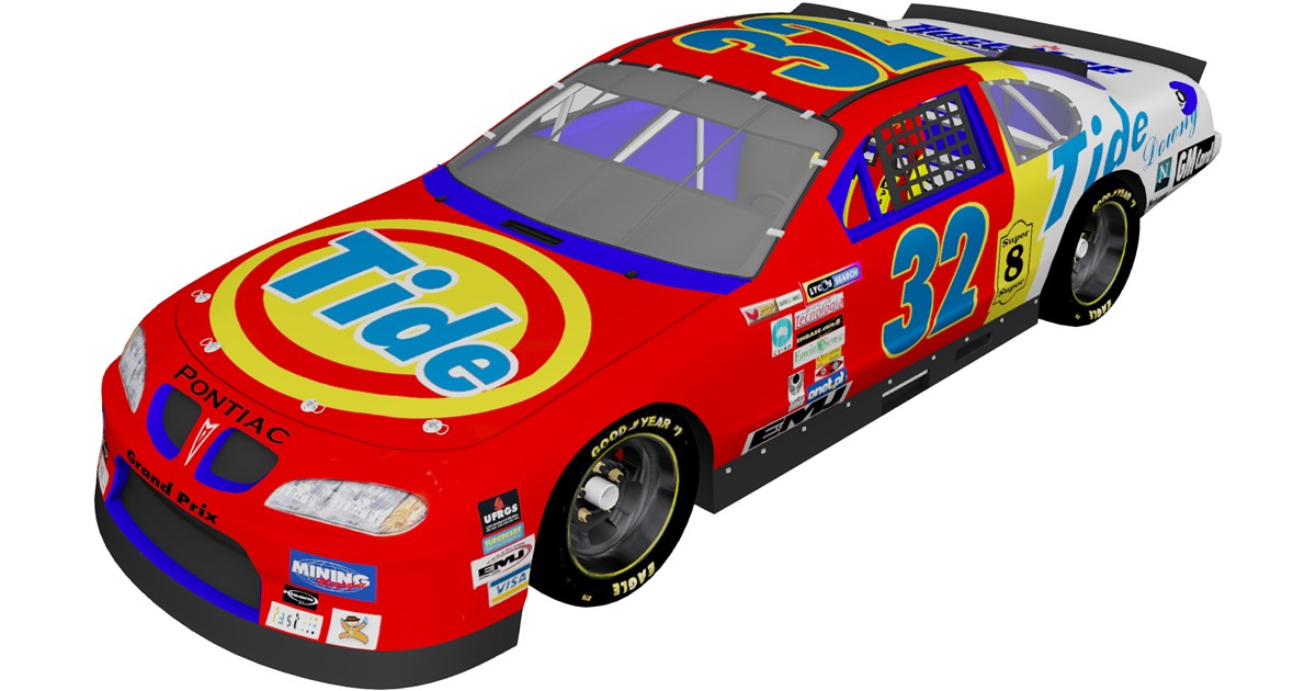 Nascar Stock Car 3D Model - 3D CAD Browser