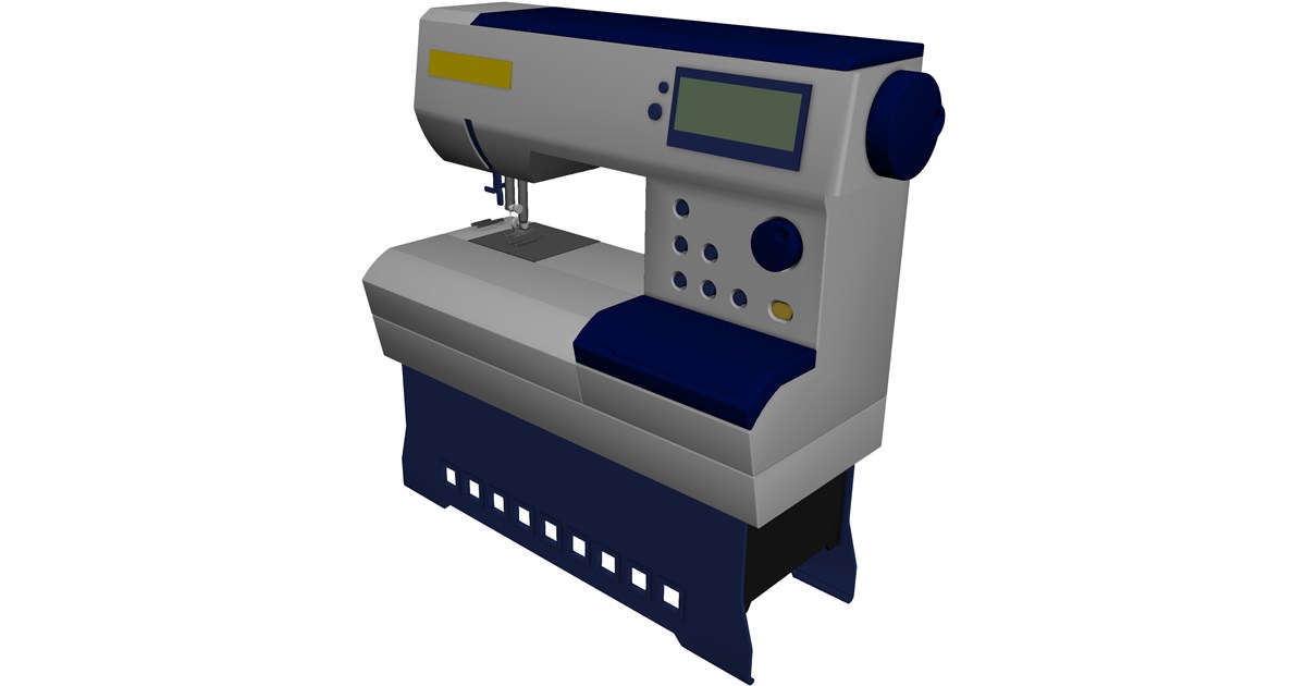 Sewing Machine 3D Model - 3D CAD Browser