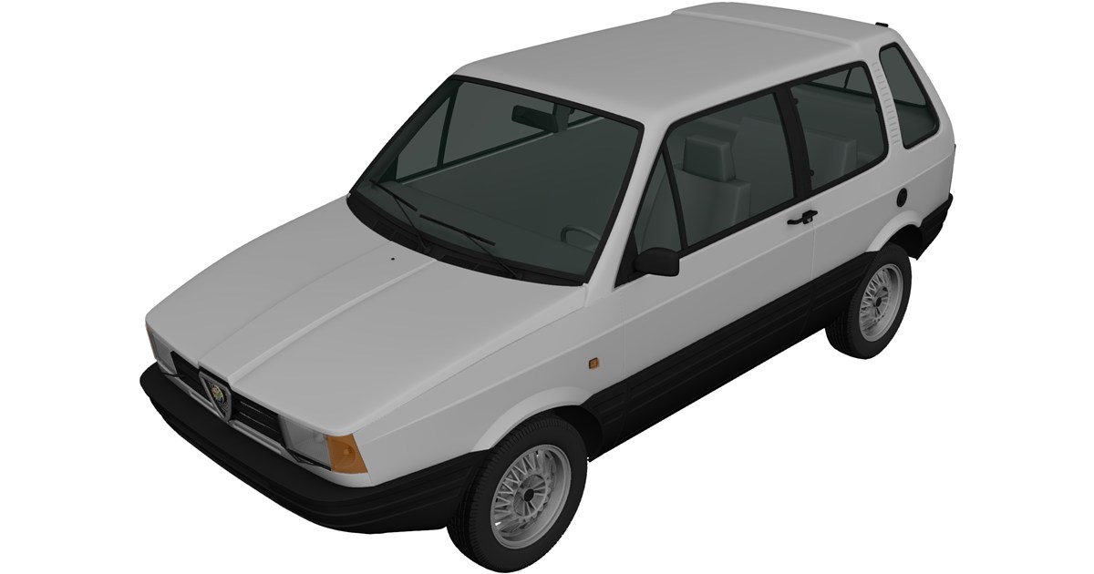 Alfa Romeo Z33 Free Time Prototype 3D Model (1984) - 3D CAD Browser
