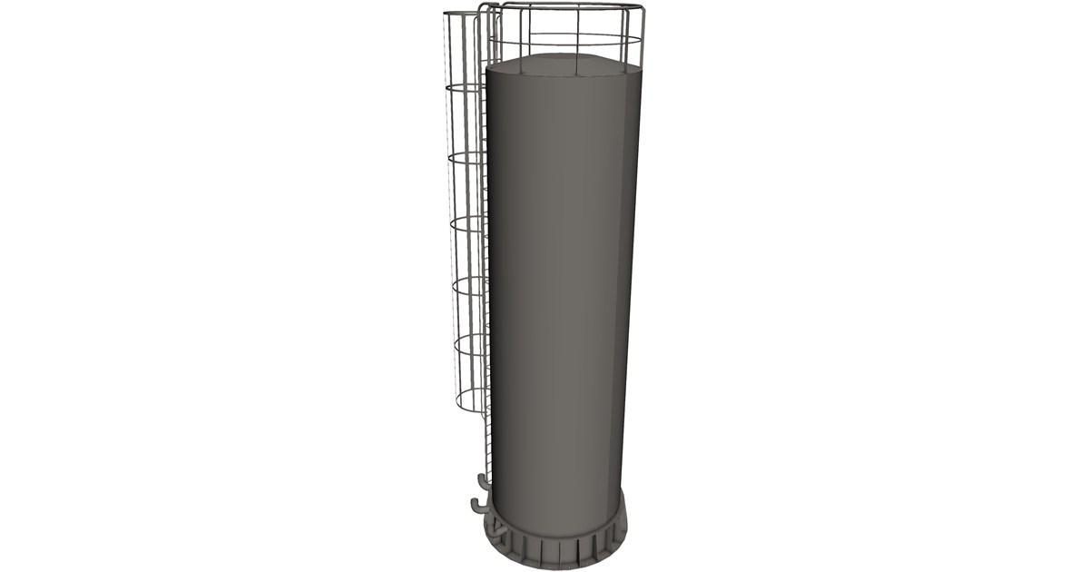 Storage Tank CAD Model - 3D CAD Browser