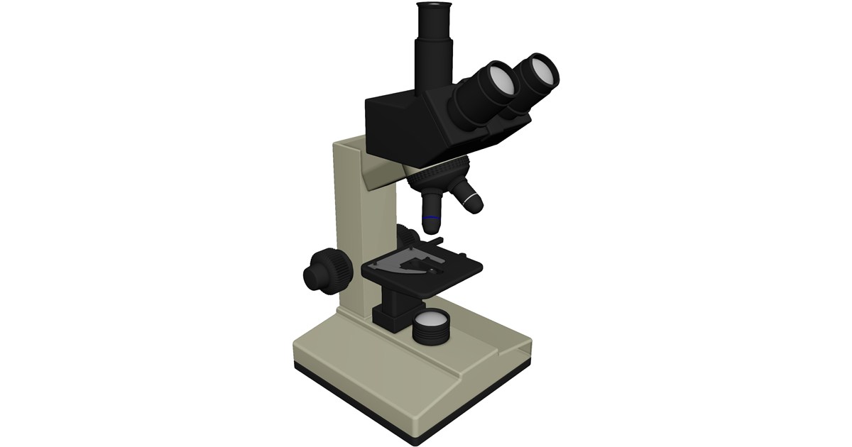 Microscope 3D Model - 3D CAD Browser