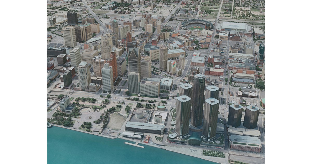 Detroit City, USA 3D Model (2020) - 3D CAD Browser