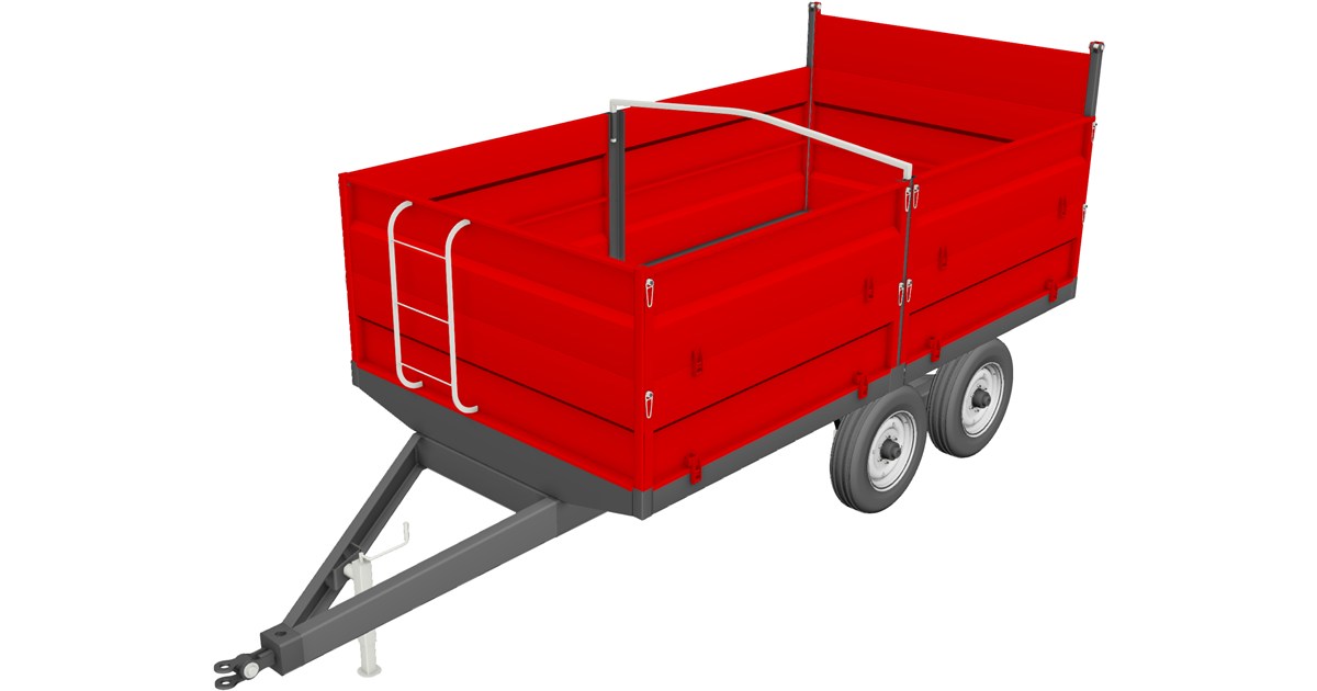 Tractor Trailer CAD Model - 3D CAD Browser