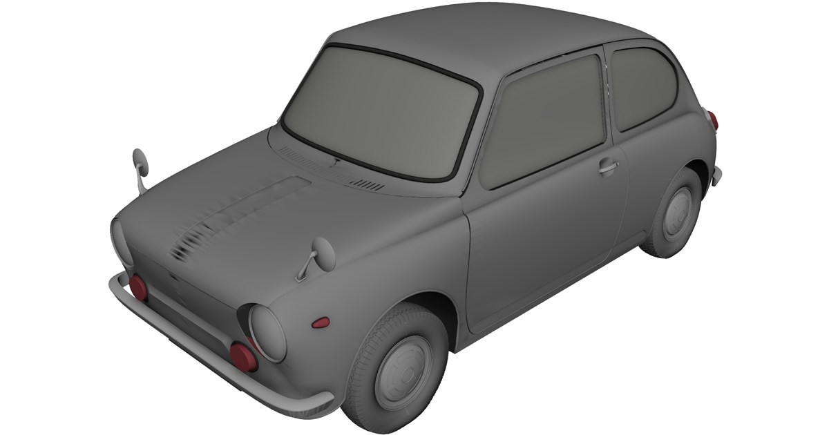 Subaru R2 CAD Model - 3D CAD Browser