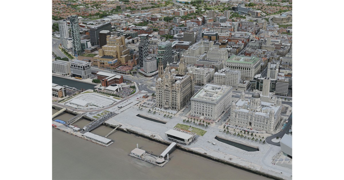 Liverpool City, UK 3D Model (2020) - 3D CAD Browser
