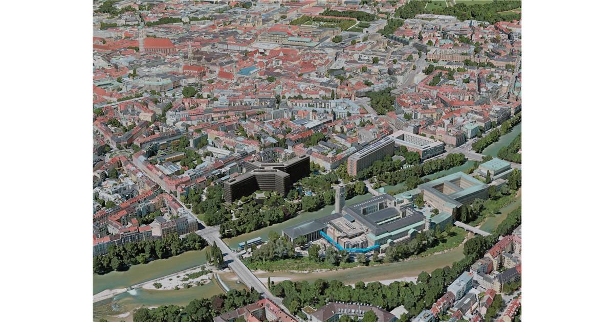 Munich City, Germany 3D Model (2020) - 3D CAD Browser