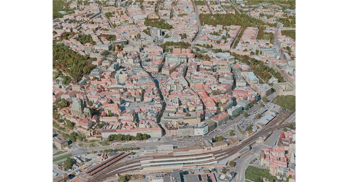 Brno City, Czechia 3D Model (2020) - 3D CAD Browser