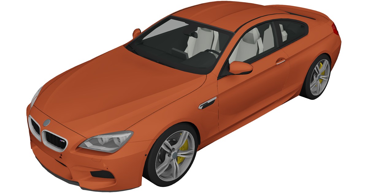 BMW M6 3D Model (2015) - 3D CAD Browser