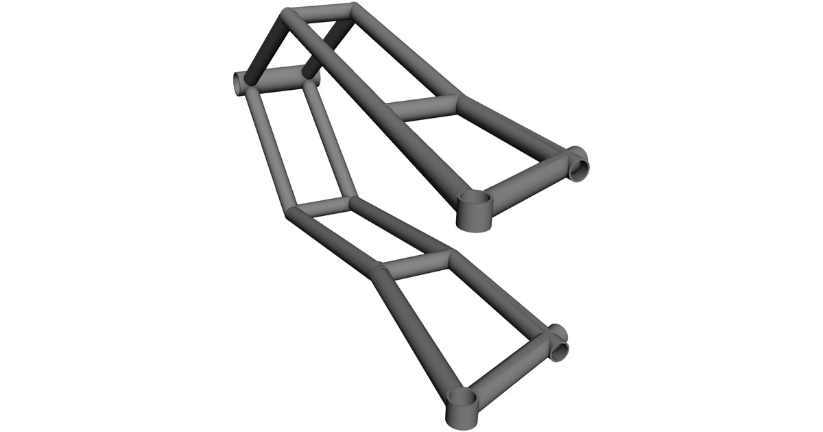 Chassis Motorcycle Free 3D Model - 3D CAD Browser