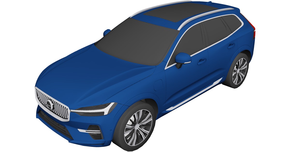 Volvo XC60 3D Model (2020) - 3D CAD Browser