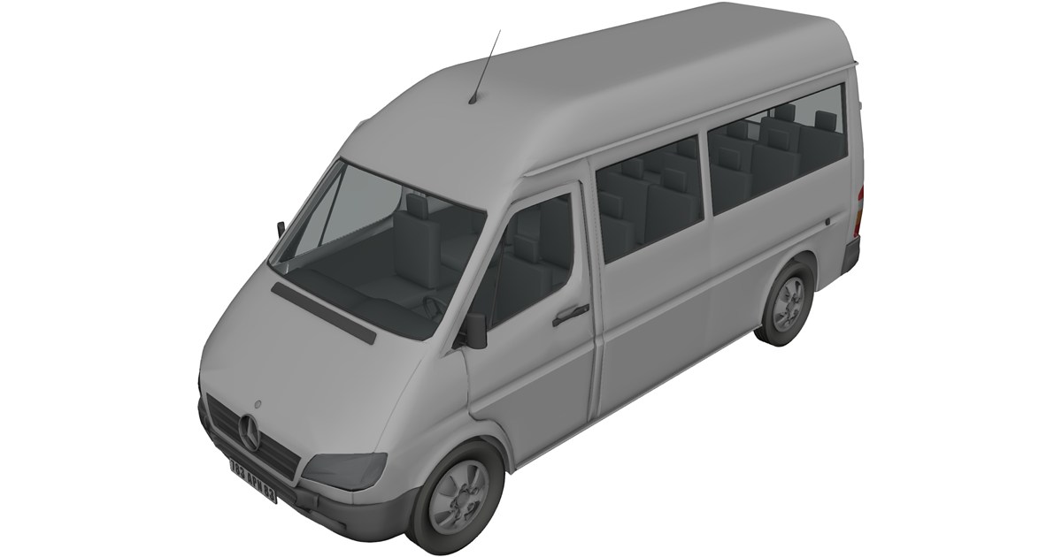 Mercedes-Benz Sprinter 3D Model - 3D CAD Browser