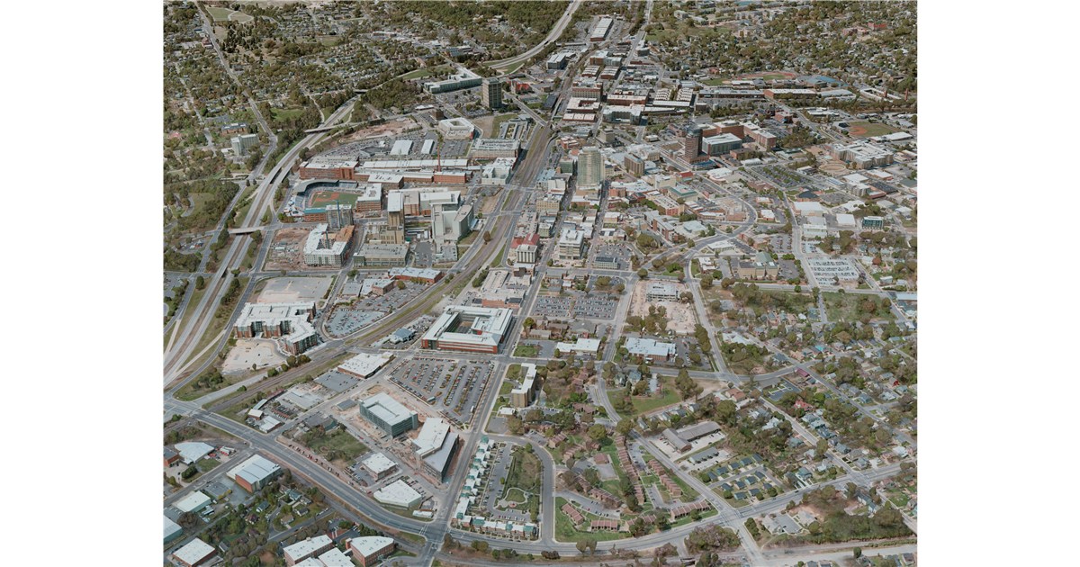 Durham City, USA 3D Model (2021) - 3D CAD Browser