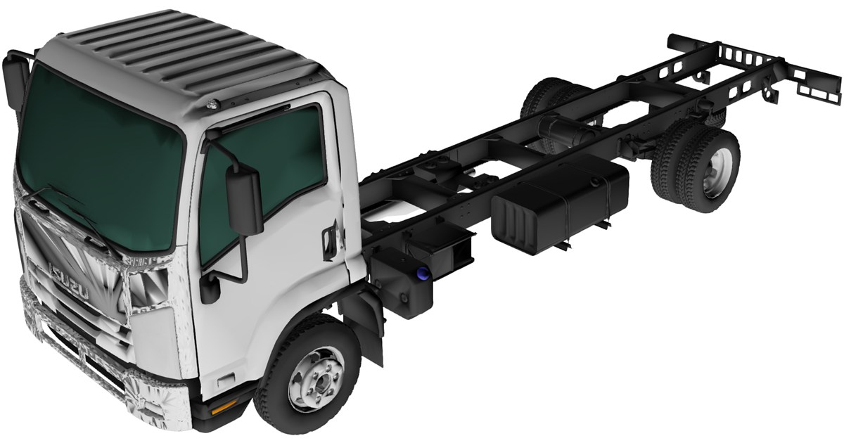 Isuzu FFR 3D Model - 3D CAD Browser