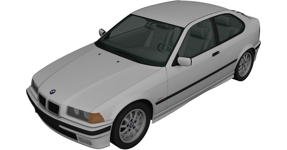 BMW 3-Series Compact [E36] 3D Model (1994) - 3D CAD Browser