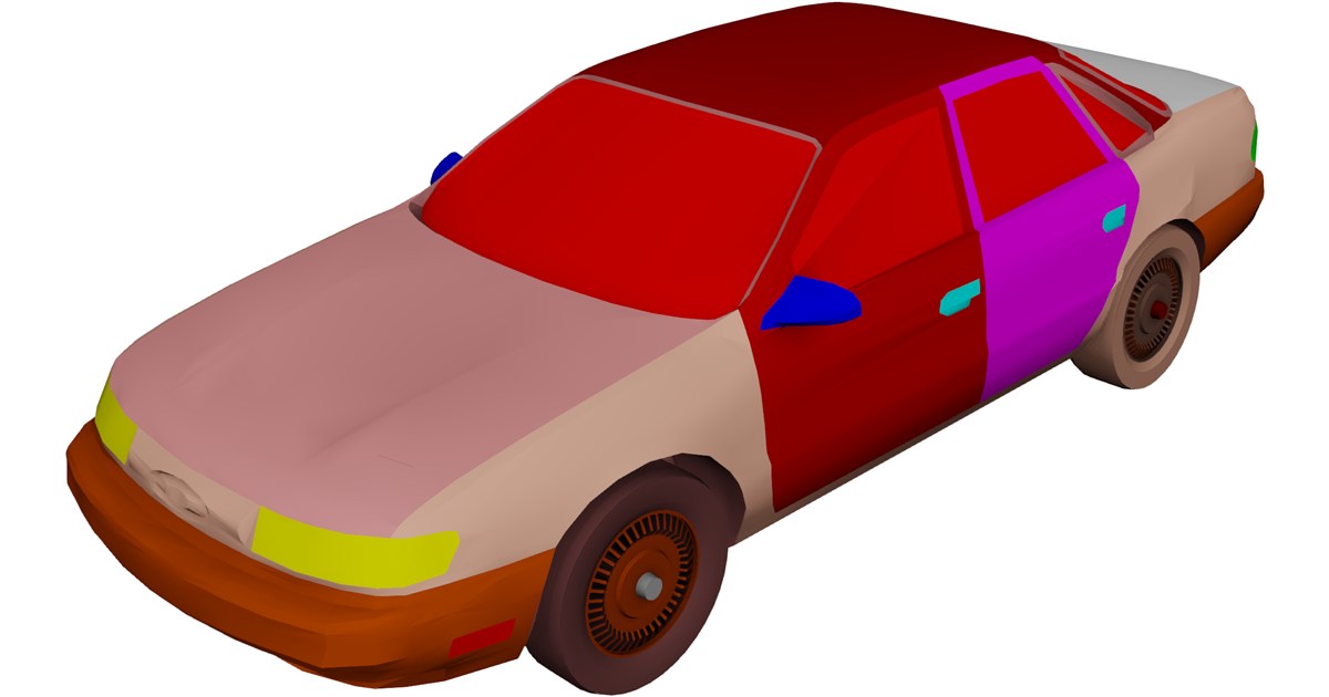 Ford Taurus 3D Model (1992) - 3D CAD Browser