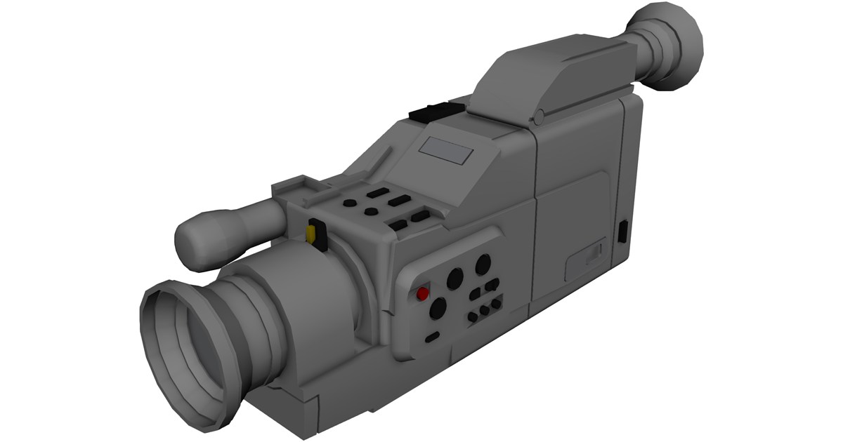 Camcorder 3D Model - 3D CAD Browser