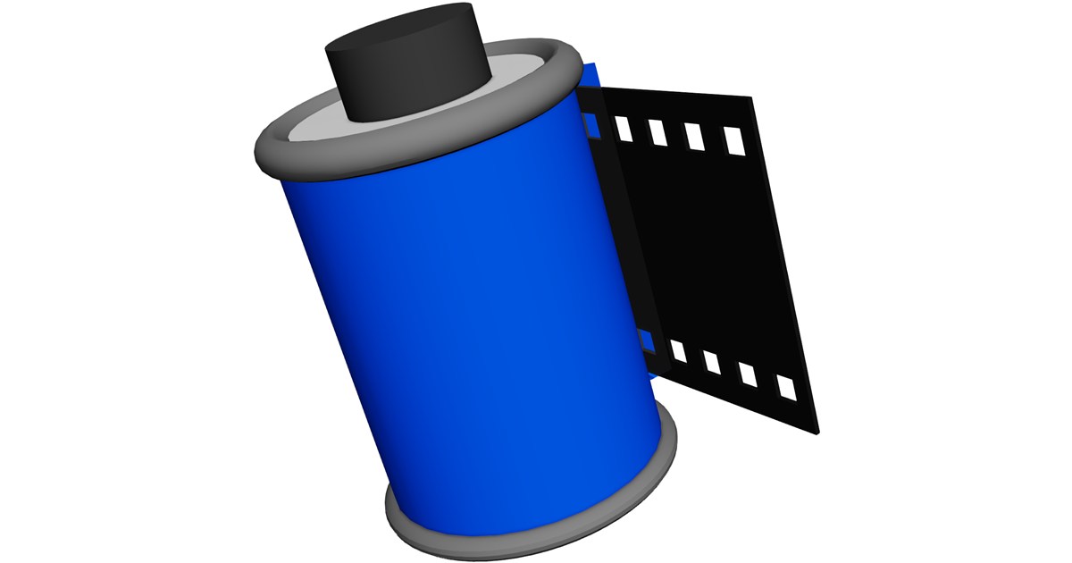 Film Roll 3D Model - 3D CAD Browser
