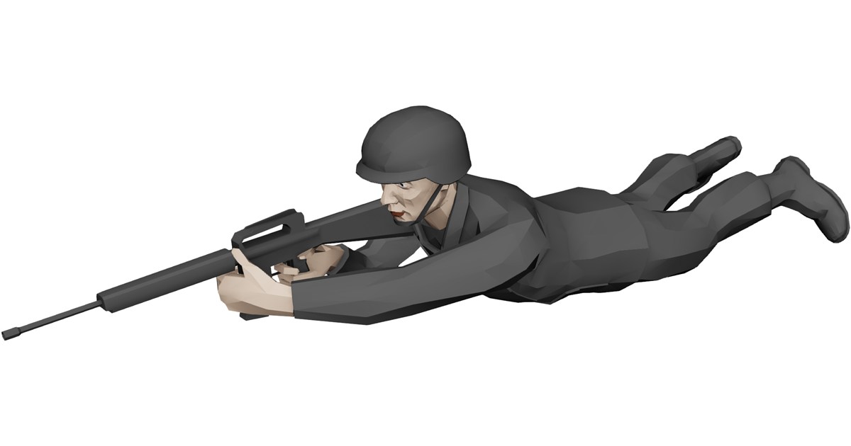 Soldier 3D Model - 3D CAD Browser
