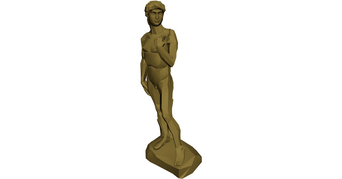 David Statue 3D Model - 3D CAD Browser