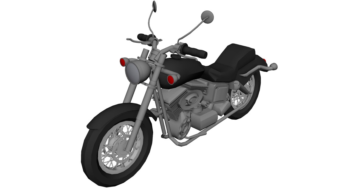 Motorcycle 3D Model | 3D CAD Browser