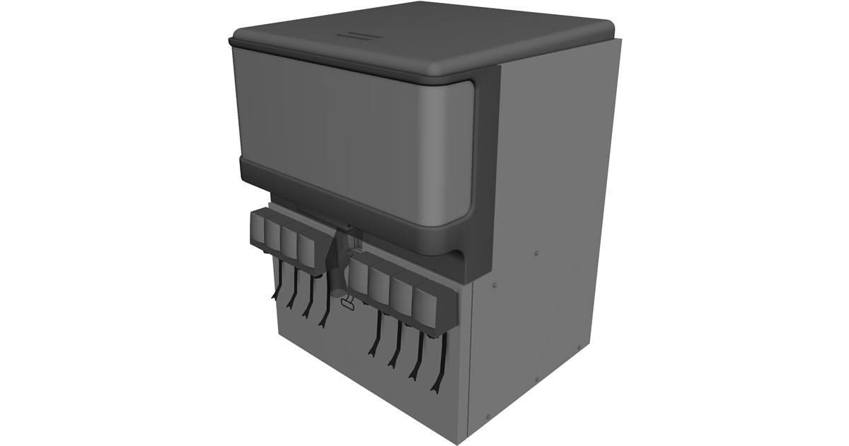 Soda Machine 3D Model - 3D CAD Browser