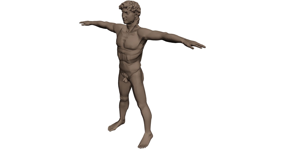 Man David 3D Model - 3D CAD Browser