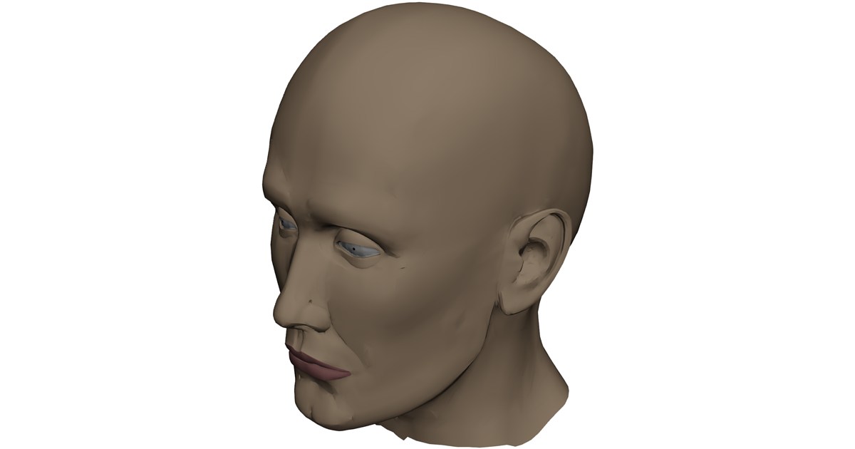 Head Male 3D Model - 3D CAD Browser